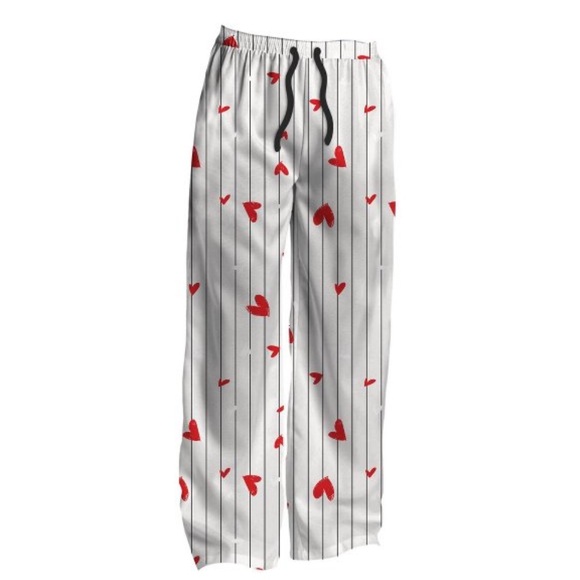 MAD Engine | Pants | Mens Heart Pajama Pants Beige Xl | Poshmark